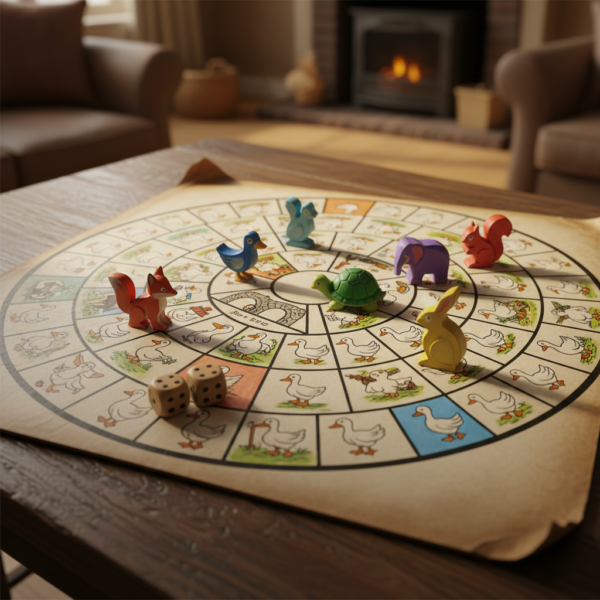 Découvrez les règles du jeu de l'oie et lancez-vous dans l'aventure ...